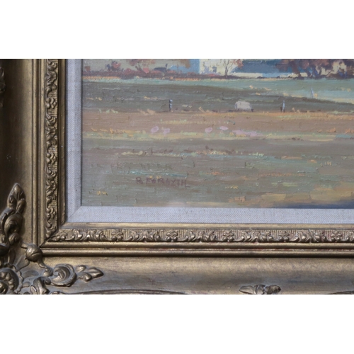 RICHARD FORSYTH (SCOTTISH 1930-1997) BEN RESIPOL AND LOCH SHIEL Oil on ...