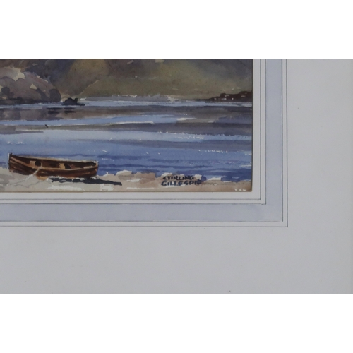 STIRLING GILLESPIE (SCOTTISH 1908-1993) LOCH CORUISK AND THE CUILLINS ...