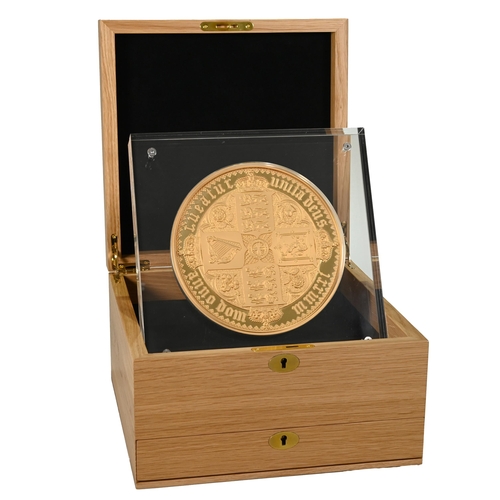 2021 Gothic Quartered Arms 5kg gold proof coin from The Royal Mint's ...
