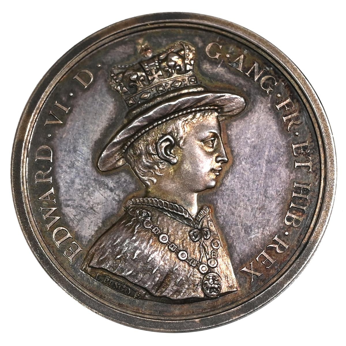 1885 silver Christ's Hospital School Marker's Prize medal awarded to ...