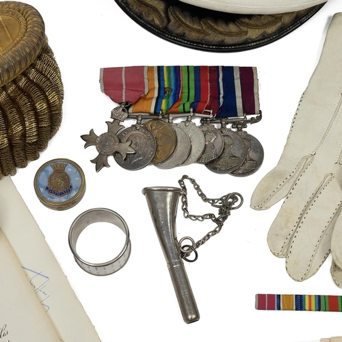 MBE (Military), British War Medal 1914-1920, Allied Victory Medal 1914 ...