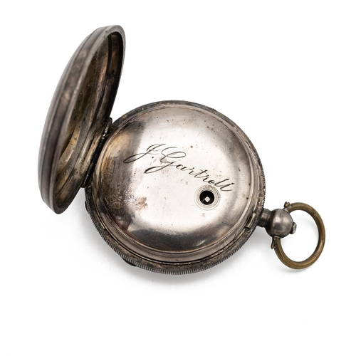 Silver pocket watch of 219941 Leading Seaman Arthur Edward Gartrell ...