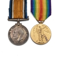Medals (2) of J.71361 Ordinary Seaman Charles Henry Pion R.N. British ...
