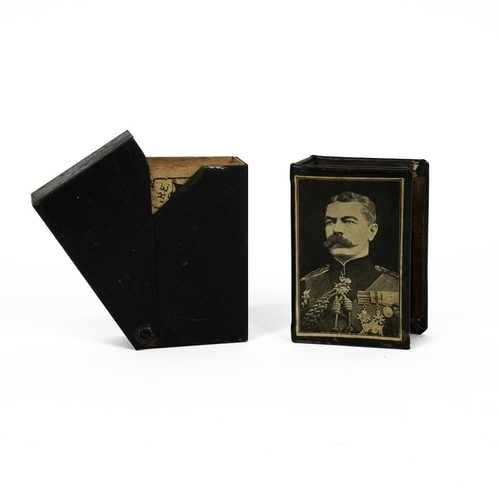 Military group. 4x Boer War era soldier's bibles; Bryant & May's ...
