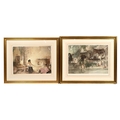 After Sir William Russell Flint (1880-1969)- 'In a Burgundy Granary ...
