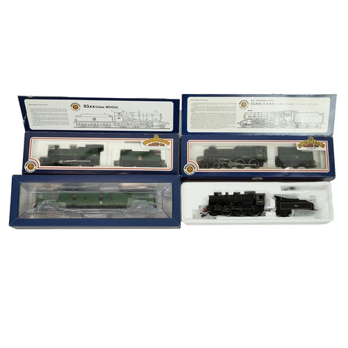 Boxed Bachmann Model Railway 00 gauge- BR Green 2-6-0 93xx Class Mogul ...