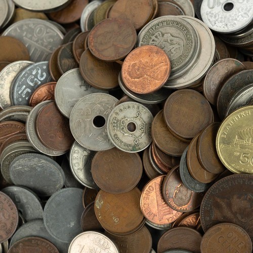 World coins, mixed denominations and grades, USA and Greek issues noted ...