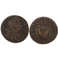 Ireland, 1680 Charles II copper Halfpenny (S 6574), Armstong and Legge ...
