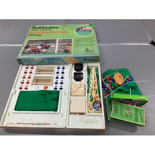 Table Subbuteo Floodlight edition and extras
