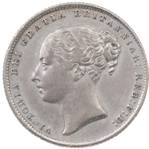 1863 Victoria silver Shilling (S 3904, ESC 1311, Bull 3022), scarce ...