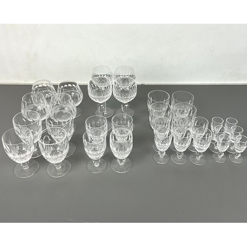 A collection of Waterford 'Colleen' crystal glasses. (33)