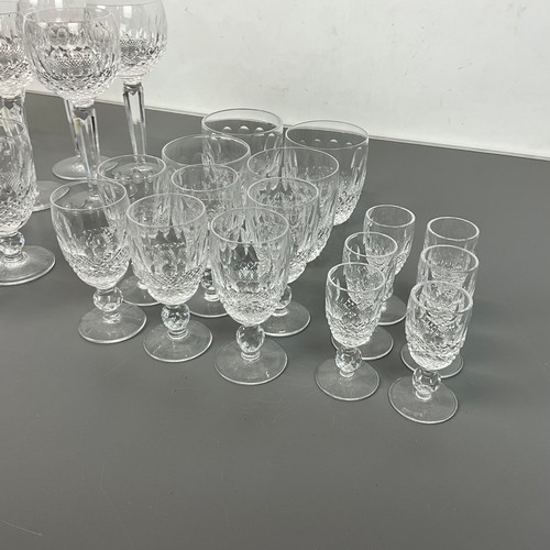 A collection of Waterford 'Colleen' crystal glasses. (33)