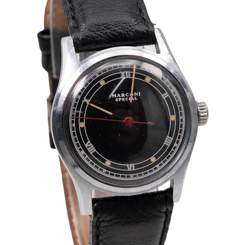 Marconi Special by Rolex, mechanical manual wind movement, with a mixed ...