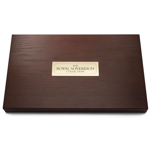 The Royal Sovereign Collection 21-coin set in Royal Mint box with COA ...