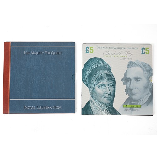 2002 limited edition two £5 bank notes Debden C162 series featuring ...