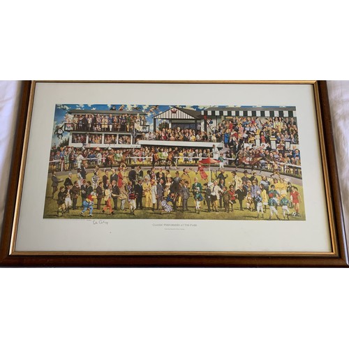 Peter Curling (b.1955) Classic Performers at the Park Printed in colour ...