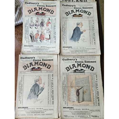 A large collection on The Irish Diamond Magazines from the 19th Century ...