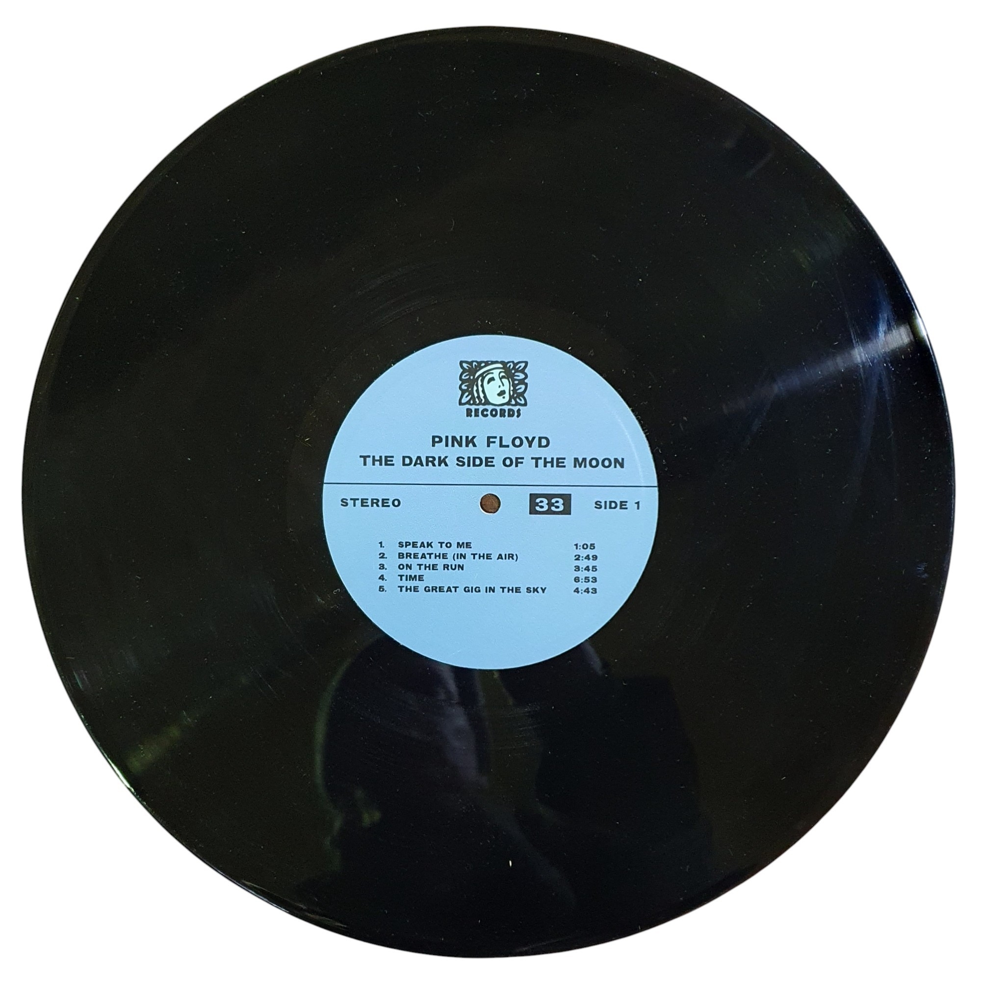 Two Film Prop Vinyl Records, Led Zeppelin and Pink Flyod.