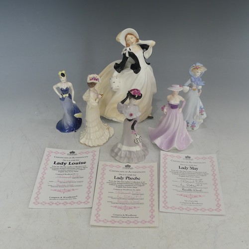 A small quantity of Coalport Ladies, comprising Lady Louise, Lady May ...