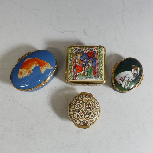 A small quantity of Halcyon Days enamel Boxes, comprising limited ...