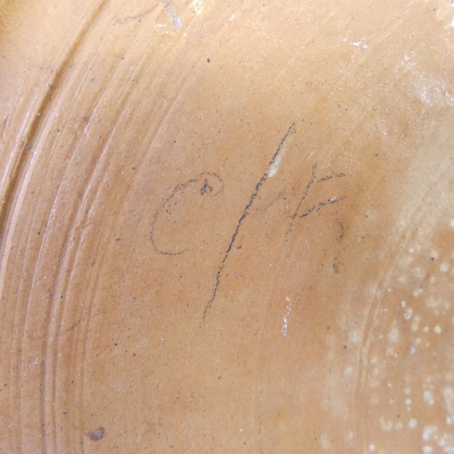 A circa 1930s Honiton pottery Jacobean design Charger, with sgraffito ...