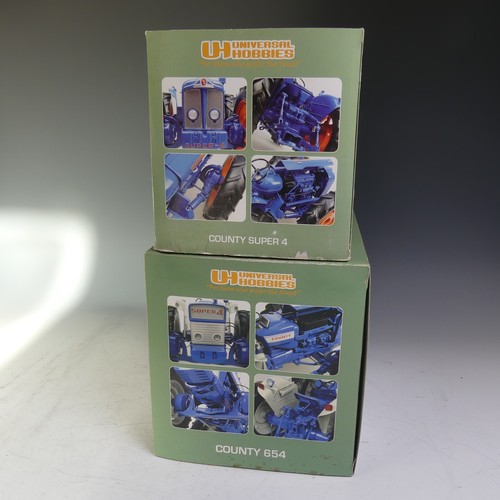 Universal Hobbies (1/16th scale) County 654 Tractor, boxed, and County ...