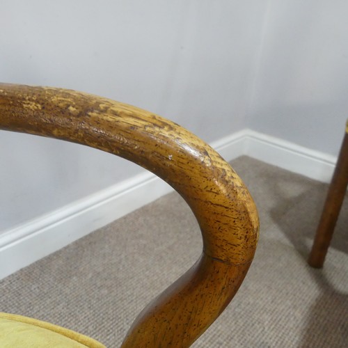 A set of six mid-20th century walnut dining Chairs, by Drexel Heritage ...