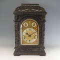 A Winterhalder & Hofmeier German bracket mantel Clock, retailed by ...