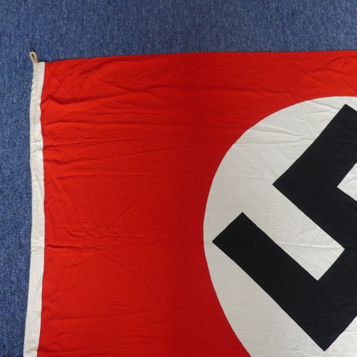 A large WW2 German Kriegsmarine naval battle Flag, marked with size of ...