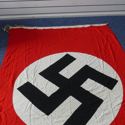 A large WW2 German Kriegsmarine naval battle Flag, marked with size of ...