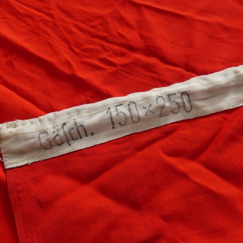A large WW2 German Kriegsmarine naval battle Flag, marked with size of ...