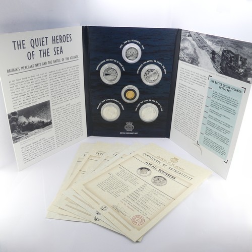 A London Mint 'The Battle of the Atlantic 1939-1945' Coin Collection ...