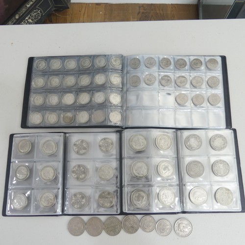 A quantity of Pre-1947 silver Coins, approx. total weight 31ozt (a lot)