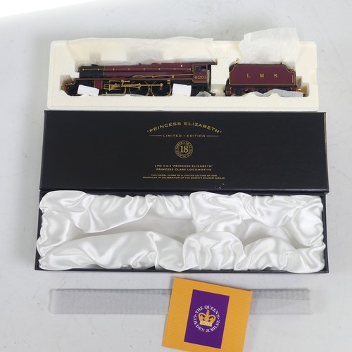 Hornby (China) 00 gauge: R2215 LMS 4-6-2 ‘Princess Elizabeth’ Princess ...