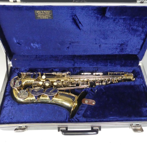 Amati Kraslice AAS 22 Alto Saxophone, student model, brass with chromed ...
