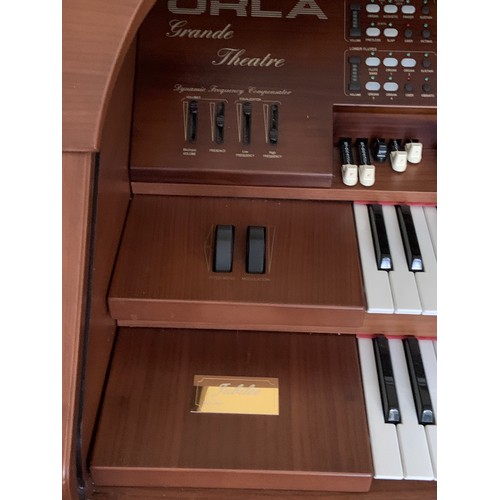 ORLA GRANDE THEATRE JUBILEE (1962-2012) ELECTRIC ORGAN WITH ORIGINAL ...
