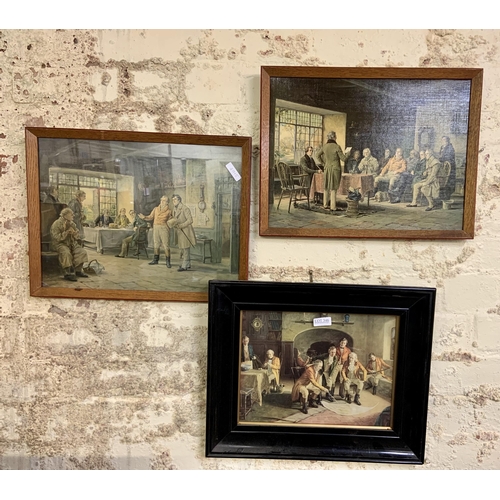 3 X GEORGIAN STYLE PRINTS