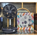 BOXED NSA THE ULTIMATE FOLDAWAY RECHARGEABLE COMPACT OSCILLATING FAN ...
