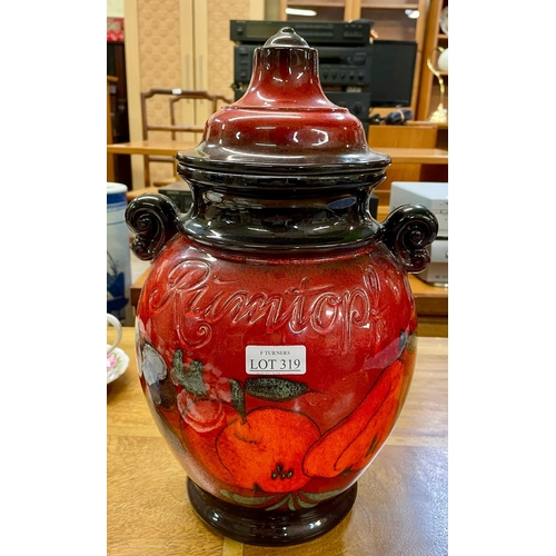 Scheurich Keramik Rumtopf Rum pot / preserving jar, West Germany ...