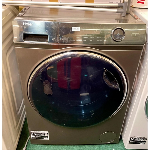 HAIER HW100B - 14979SS FREESTANDING 10KG WASHING MACHINE 1400 RPM ...