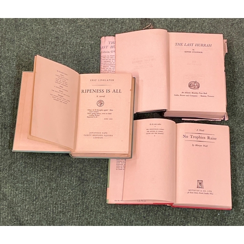 MERVYN WALL NO TROPHIES RAISE H/B D/W - METHUEN, EDWIN O'CONNOR THE ...