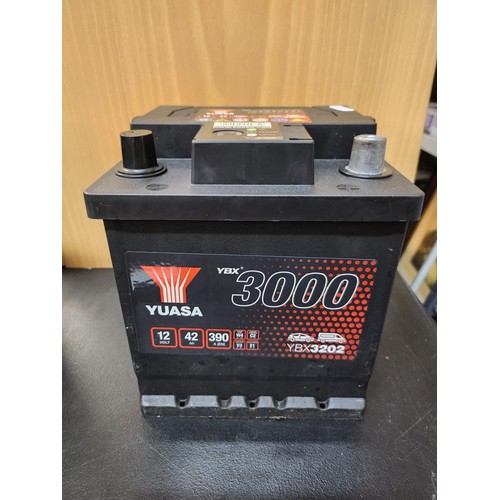 YUASA YBX3000 CAR BATTERY 390 YBX 3202