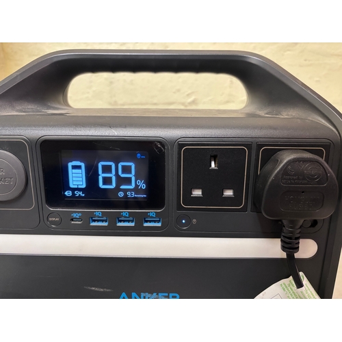 Anker 535 Portable Power Station (PowerHouse 512Wh) With Digital ...