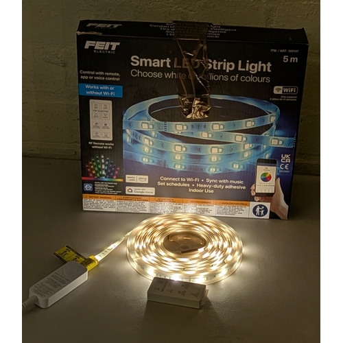BOXED FEIT ELECTRIC SMART LED STRIP LIGHT 5M WITH REMOTE