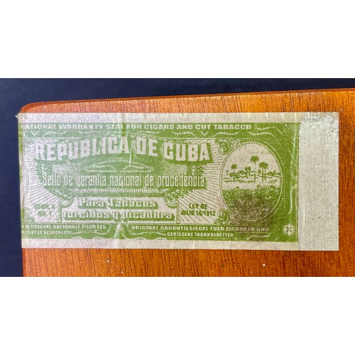 A SEALED BOX OF 25 COHIBA HABANOS CIGARS, WITH SEAL MARKED ''ORIGIN ...