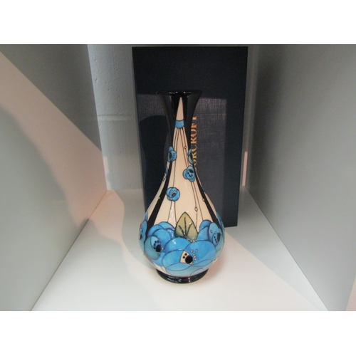 A Moorcroft Rennie Rose pattern vase, designed by Rachel Bishop, 23cm ...