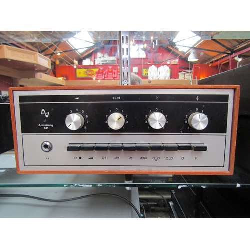 An Armstrong amplifier, model 521
