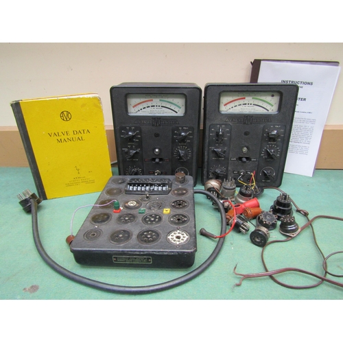 Two AVO valve testers including Admiralty pattern 55046, serial numbers ...