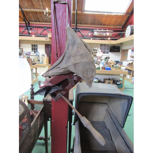 A seed fiddle, hessian a/f