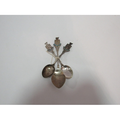 Three Masonic spoons "Alchemy" Lodge, Birmingham